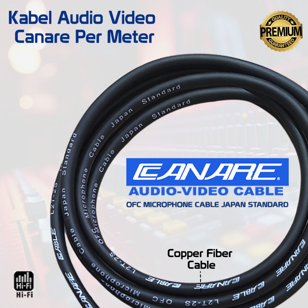 Jual Kabel Audio-Video mic microphone JAPAN STANDARD Per Meter - JUAN ...