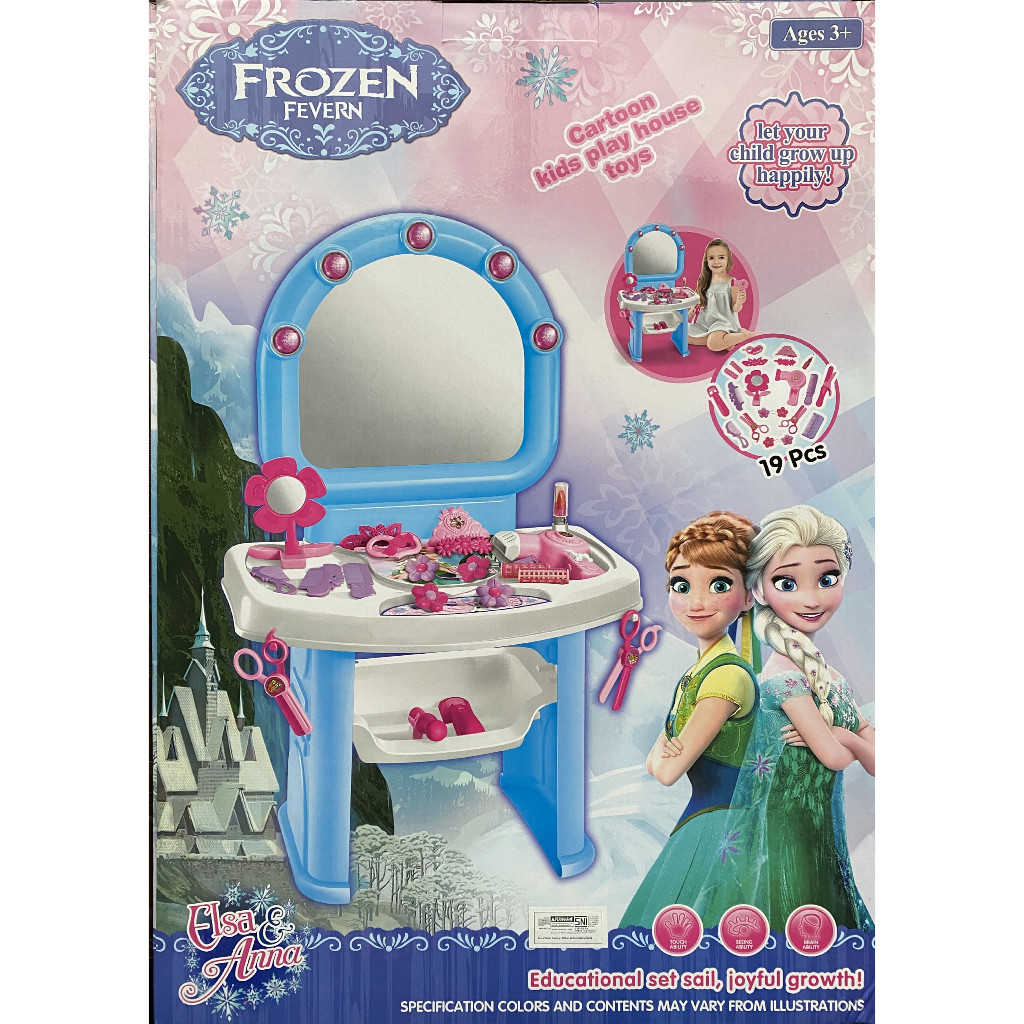 Jual Frozen Fever Meja Rias Mainan Anak | Shopee Indonesia