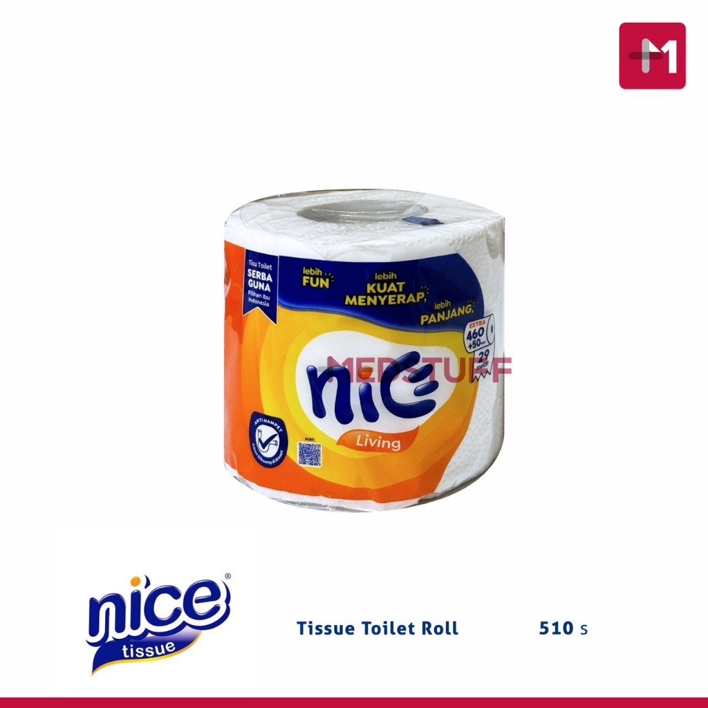 Jual Tissue Nice Toilet Roll 510s Tissu Toilet Roll Nice Tisu Nice ...