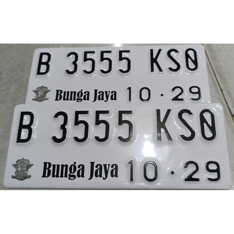 Jual PLAT NOMOR MOTOR - BAUT TANAM FONT STANDAR & FONT VARIASI PAKAI ...