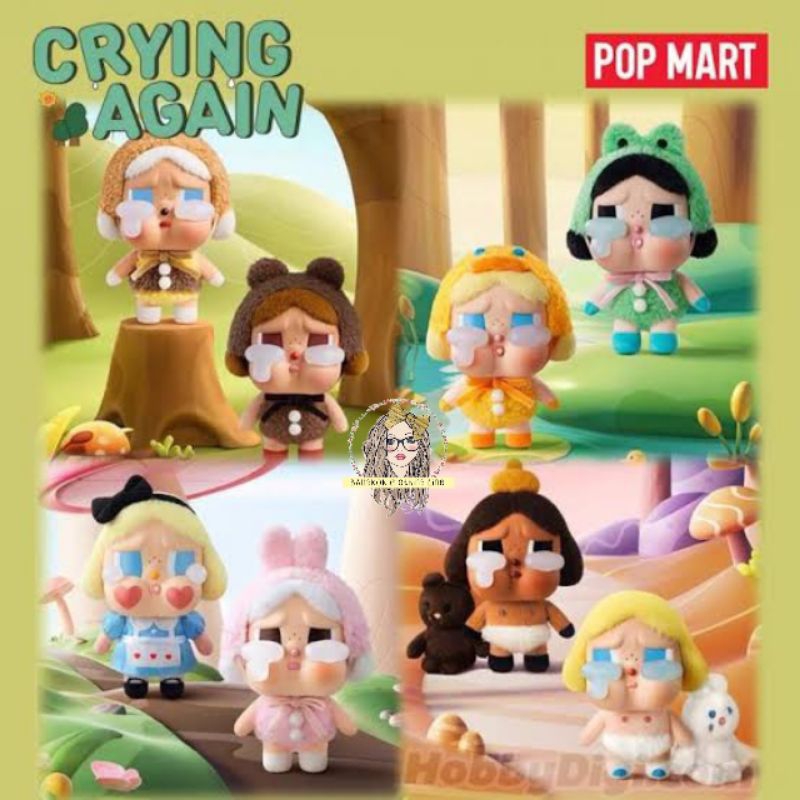 Jual [READY] 100% ORIGINAL BLIND BOX POPMART CRY BABY CRYING AGAIN POP ...