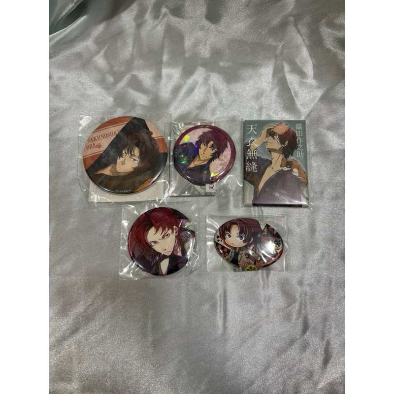 Jual Oda Sakunosuke Odasaku Bungo Stray Dogs BSD Can Badge Pin Badge ...