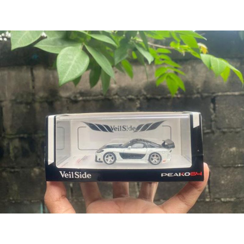 Jual DIECAST MAZDA RX7 VEILSIDE Putih PEAKO 64 (unsealed) | Shopee ...