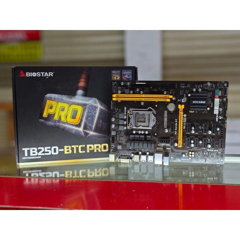 Jual Mobo Biostar TB250-BTC PRO Second | Shopee Indonesia