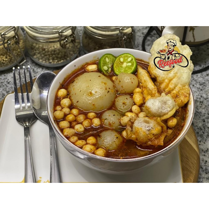 Jual Baso Aci Ayam Suwir Gurih pedas Nikmat | Shopee Indonesia