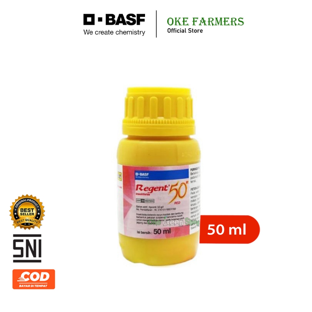 Jual Regent Merah 50SC 50ml ZPT+ Insektisida Sistemik Pembasmi Hama ...