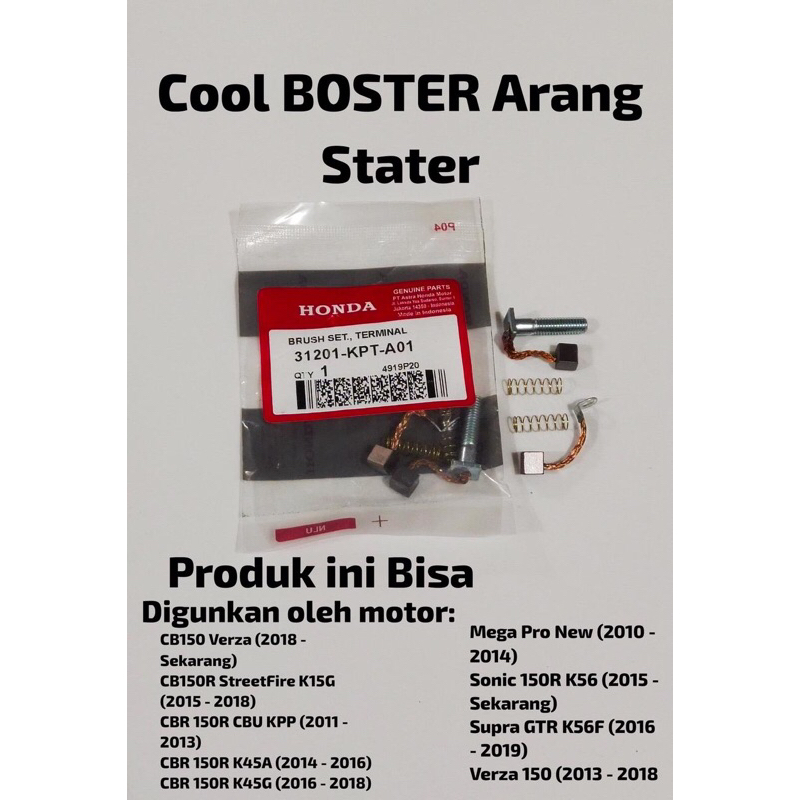 Jual ARANG DINAMO STARTER STATER CB 150 R - CBR 150 R - MEGAPRO ...