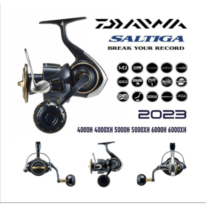 Jual Reel Daiwa Saltiga 2023 6000 Spinning Reel Pancing Global dan JDM - 6000-XH JDM | Shopee ...