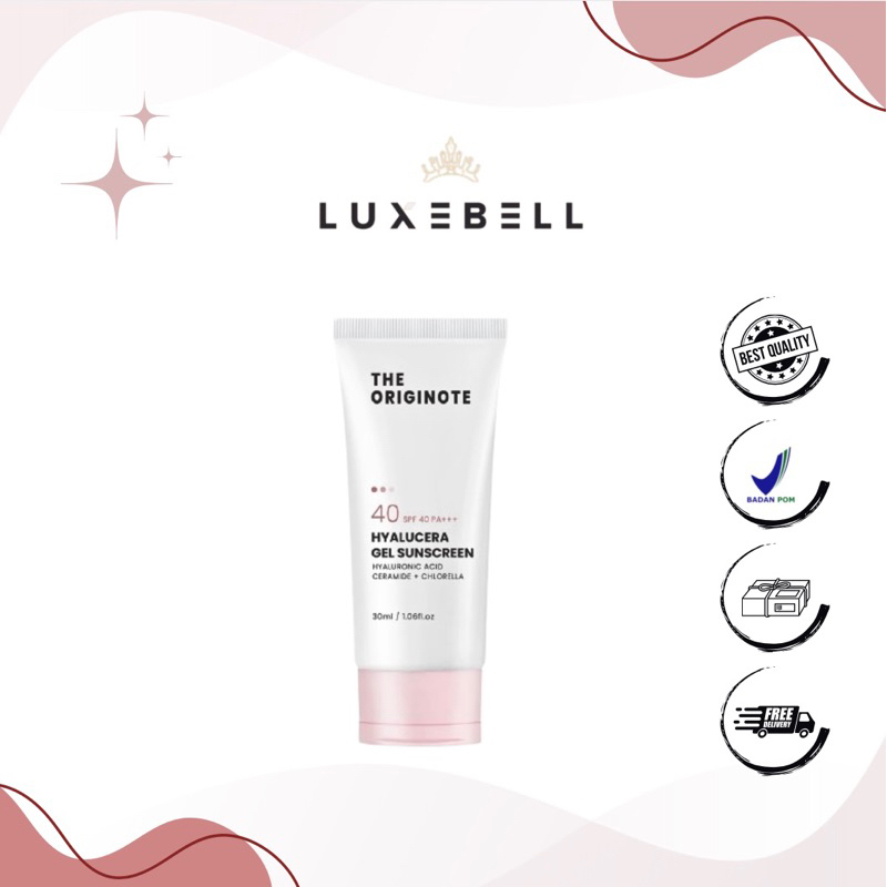 Jual The Originote Hyalucera Gel Sunscreen SPF 40 PA+++ | Shopee Indonesia