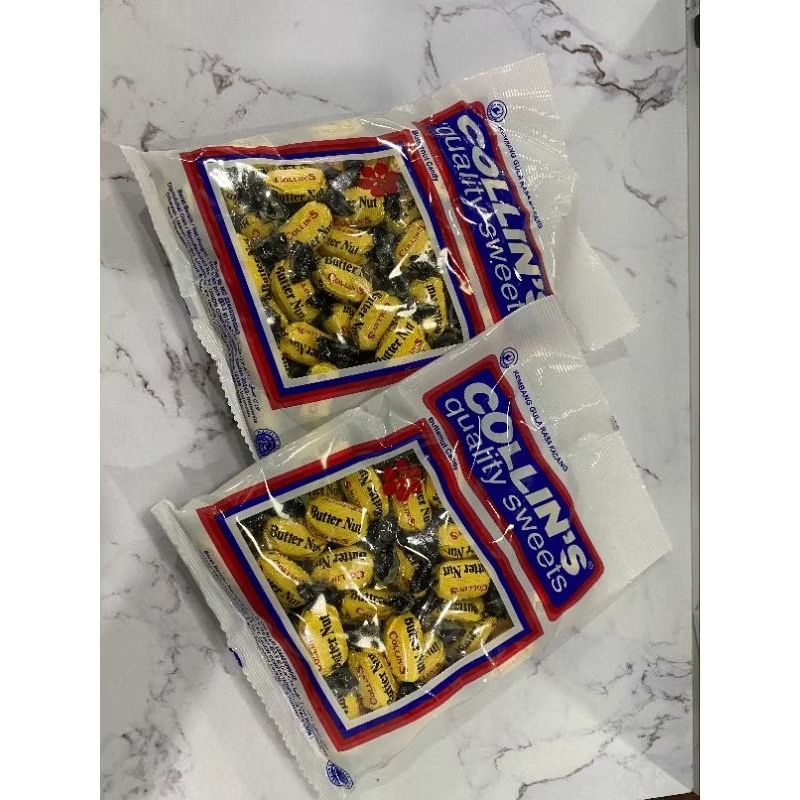 Jual PERMEN COLLIN'S QUALITY SWEETS BUTTERNUT CANDY 1 BKS 50 PCS ...