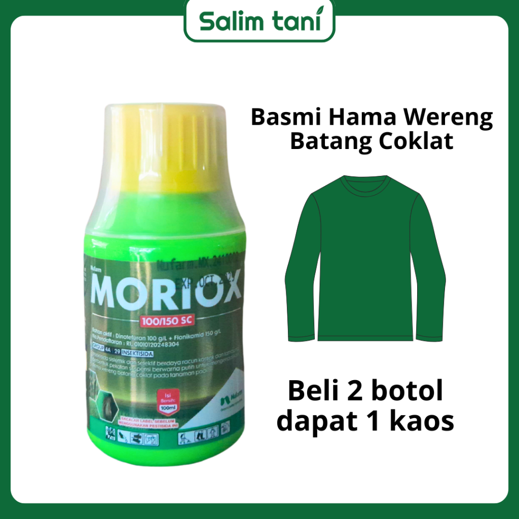 Jual Insektisida MORIOX 100/150sc pembasmi wereng - Beli 2 Botol bonus ...