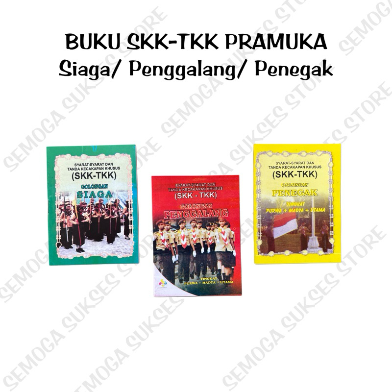 Jual Buku SKK/TKK Pramuka, Siaga/ Penggalang/ Penegak | Shopee Indonesia