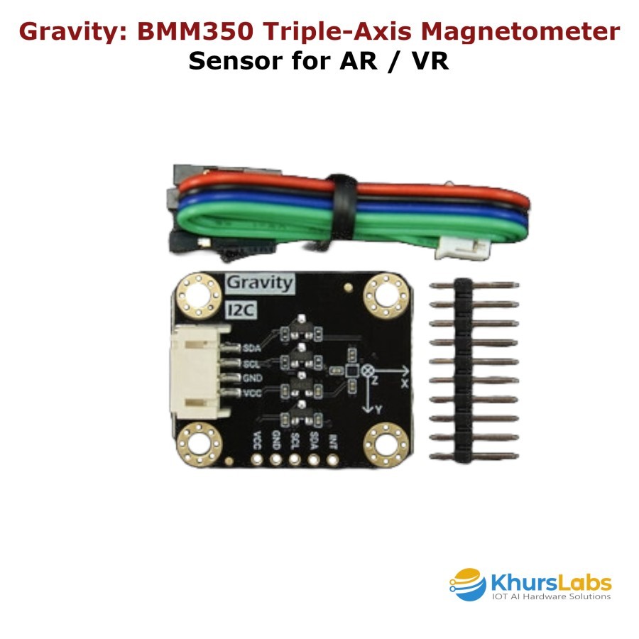 Jual DFRobot Gravity BMM350 Triple 3 Axis Magnetometer Sensor for AR ...