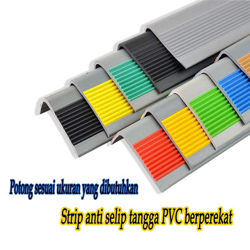 Jual Strip anti selip tangga Strip bumper PVC berperekat Strip anti ...