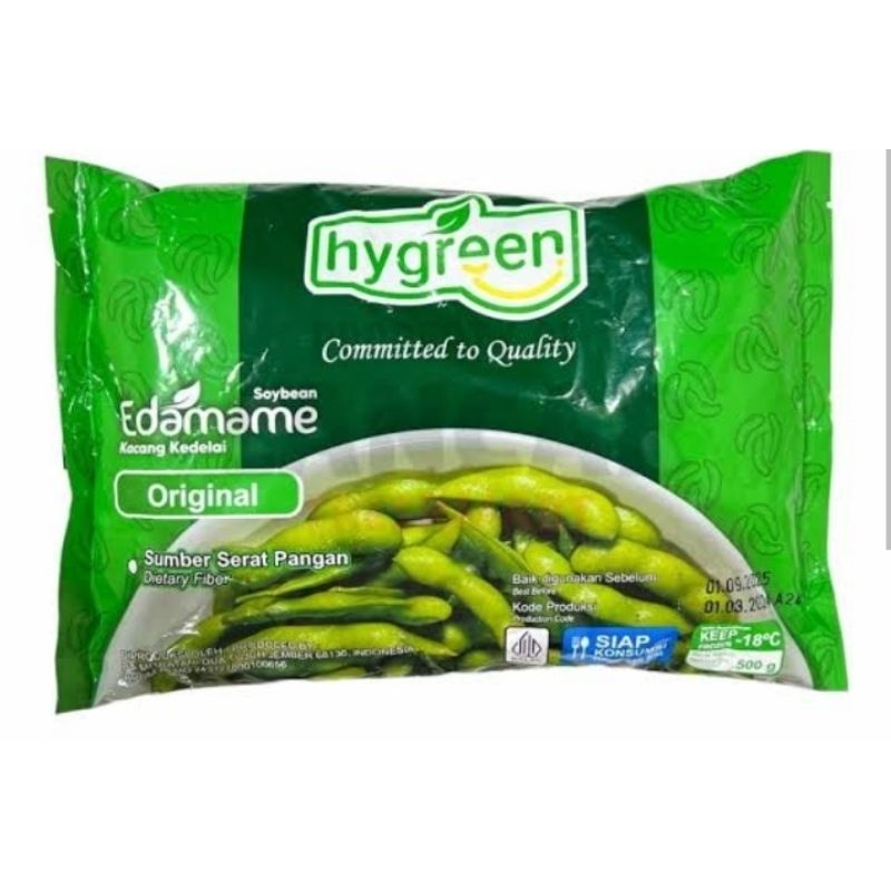 Jual Hygreen Edamame Sumber Serat Pangan Original | Shopee Indonesia