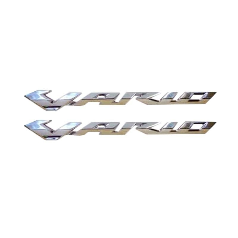 Jual Emblem Vario / Logo emblem tulisan Vario / Emblem Vario Chrom ...