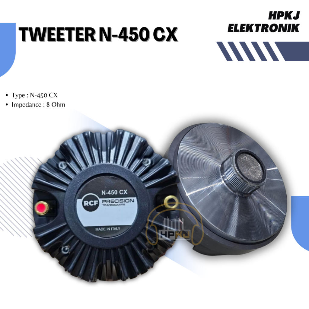 Jual DRIVER TWEETER RCF N-450 CX DRIVER TWITER RCF N450CX | Shopee ...