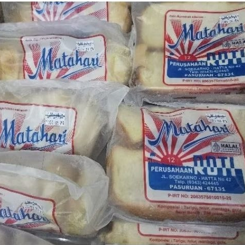 Jual PACK 250GR - ROTI MATAHARI ROTI MENTEGA VARIAN ROTI SISIR - ROTI ...