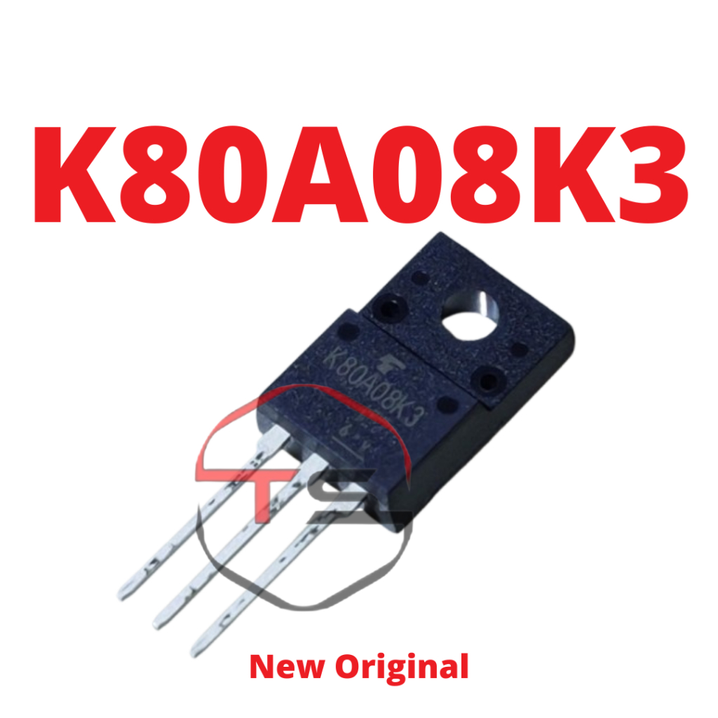 Jual IC K80A08K3 TK80A08K3 TO220F Mosfet 80A 75V Transistor NPN Chip ...