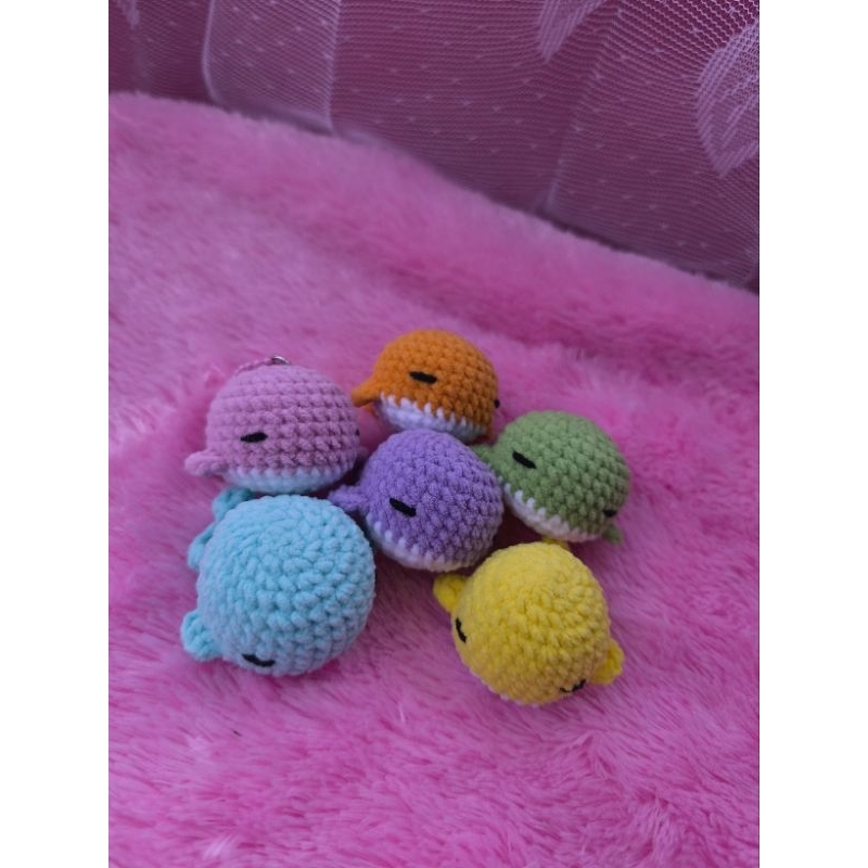 Jual ganci mini amigurumi ikan paus gembul lucu | Shopee Indonesia