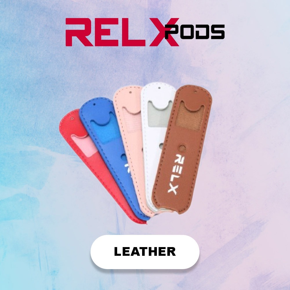 Jual RELX POD CASING CASE PORTABLE PU LEATHER | Shopee Indonesia