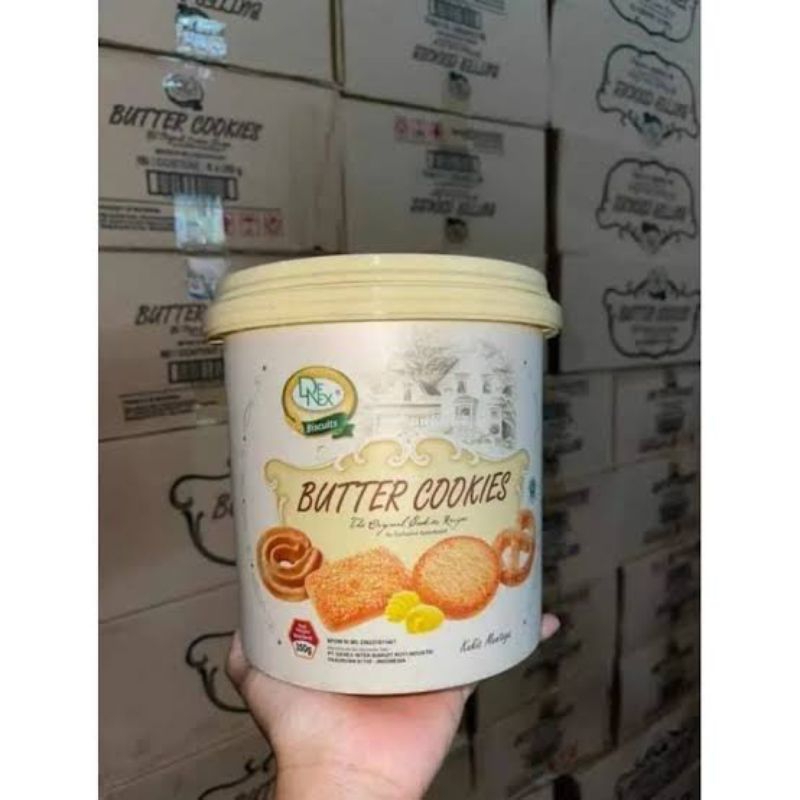 Jual Denex Butter Cookies Biskuit Timba 350gr | Shopee Indonesia