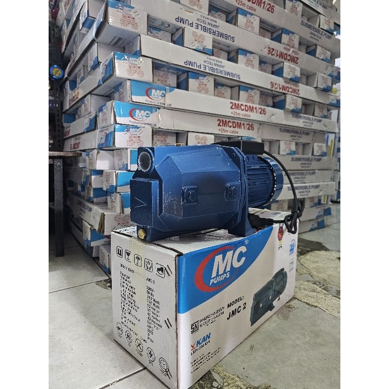 Jual pompa air NASIONAL semi jet 250 watt merk MCPUMP ( JMC2 ) | Shopee ...