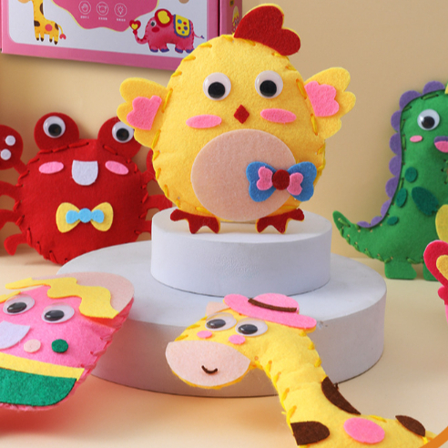 Jual Paket Prakarya Anak DIY Menjahit Boneka / DIY Set Membuat ...