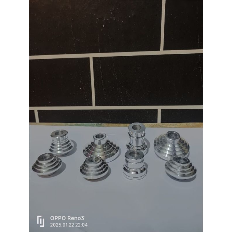 Jual SEPASANG COVER GIRBOX GEAR BOX GEARBOX DEPAN CHROME PIRAMID MOTOR ...