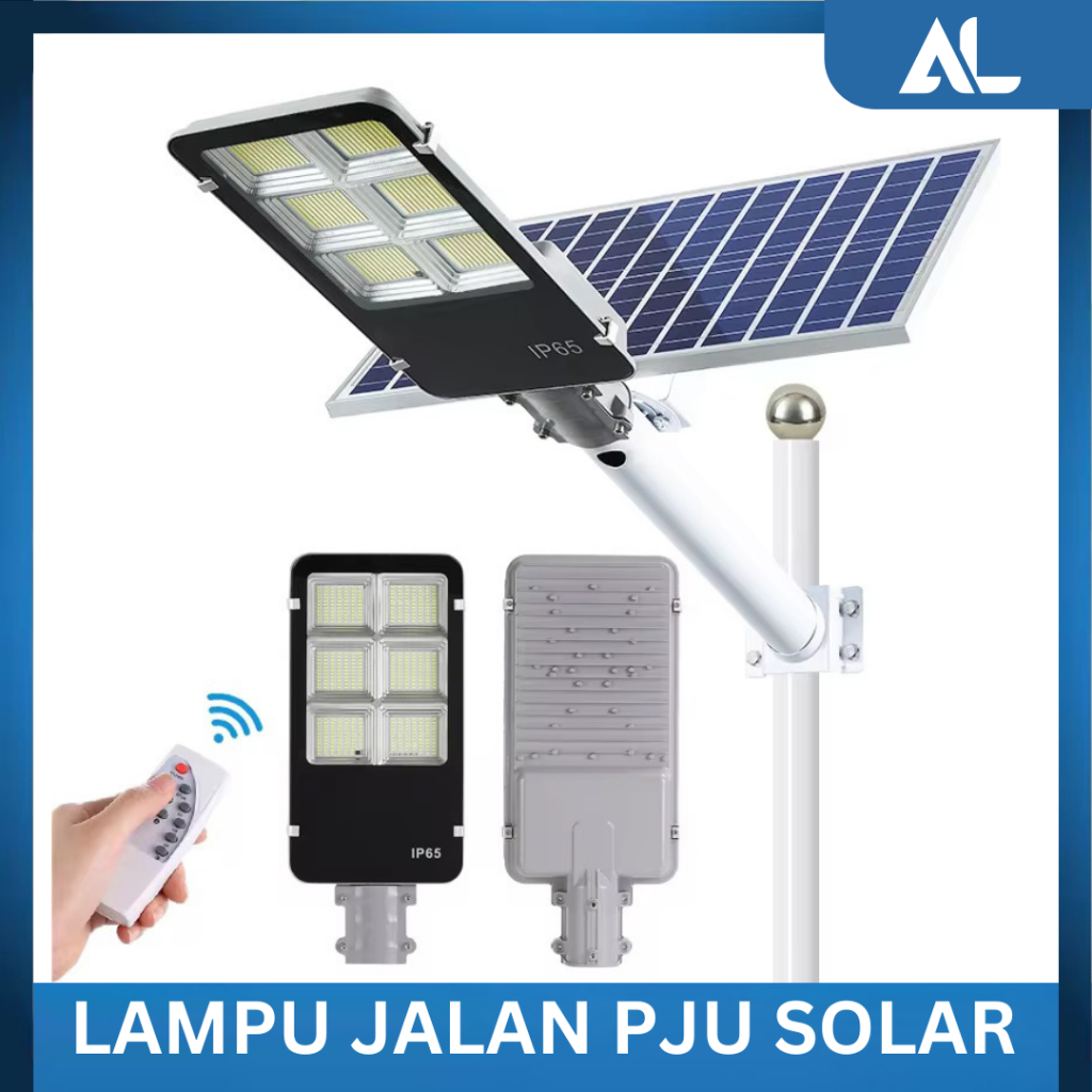 Jual LAMPU JALAN SOLAR TENAGA SURYA 300 WATT SMD LED PJU SOLAR CELL ...