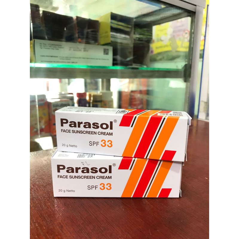 Jual PARASOL FACE SUNSCREEN CREAM SPF 33 20g | Shopee Indonesia