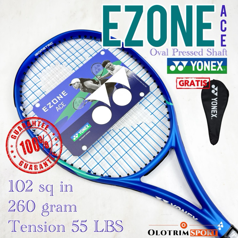 Jual Raket Tenis YONEX EZONE ACE 260 gr 102 in Tennis Original | Shopee Indonesia