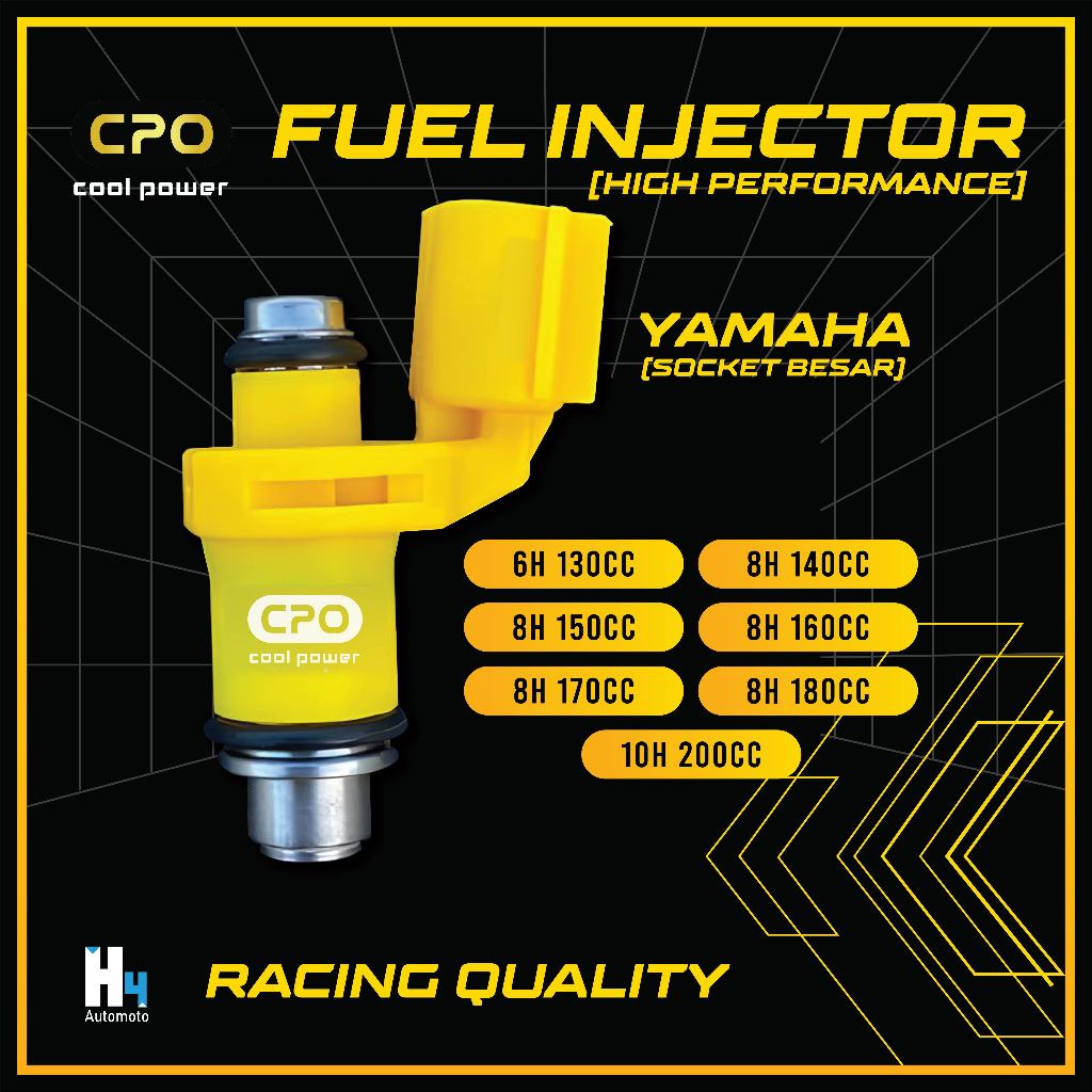 Jual INJEKTOR INJECTOR CPO RACING YAMAHA AEROX NMAX NEW MIO M3 MX KING ...