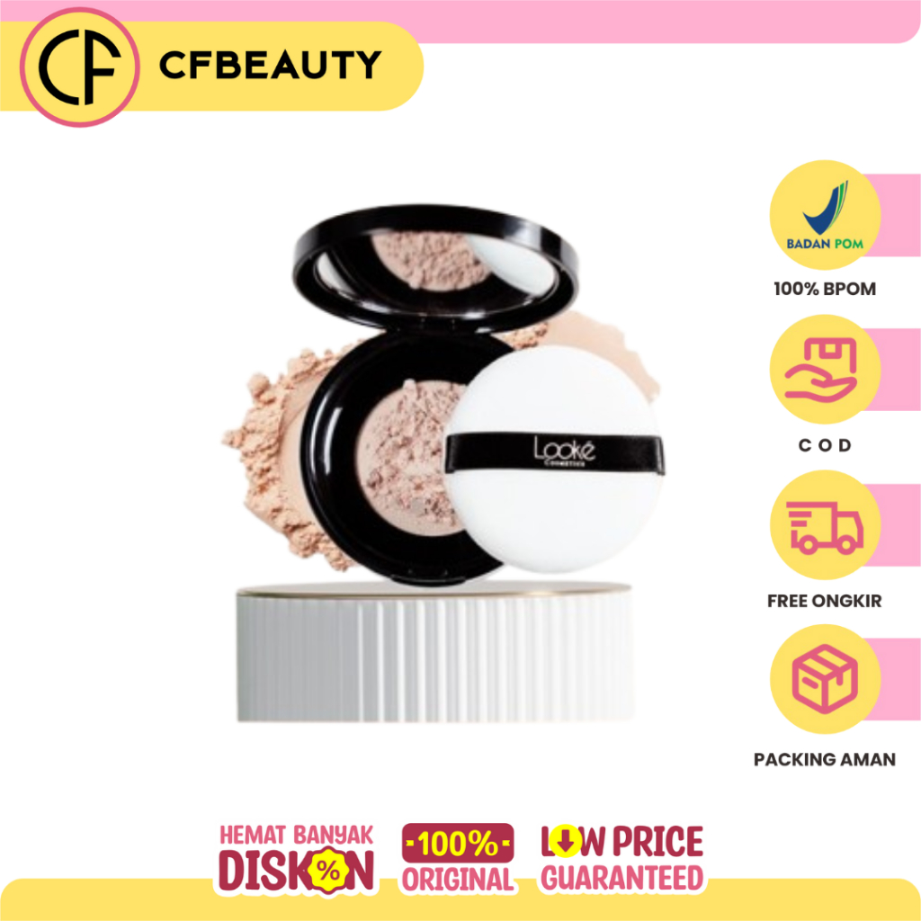 Jual Looke Holy Smooth & Blur Loose Powder 20g / 7gr | Shopee Indonesia