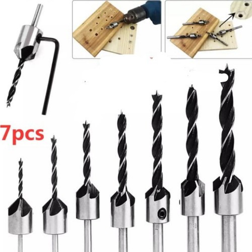 Jual 1pcs Mata Bor Countersink HSS Kepala Skrup Sekrup Bor Kayu Drill ...