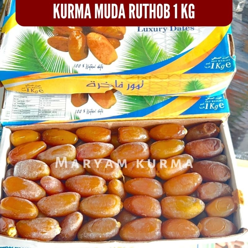 Jual KURMA RUTHOB 1 KG MEDAN KURMA MUDA MEDAN | Shopee Indonesia