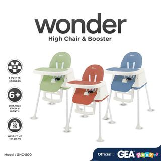 Jual GEA Baby Wonder High Chair & Booster (GHC-500) kursi makan bayi ...
