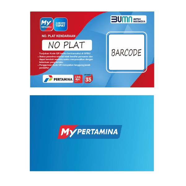Jual CETAK KARTU MY PERTAMINA (ID CARD MY PERTAMINA) | Shopee Indonesia