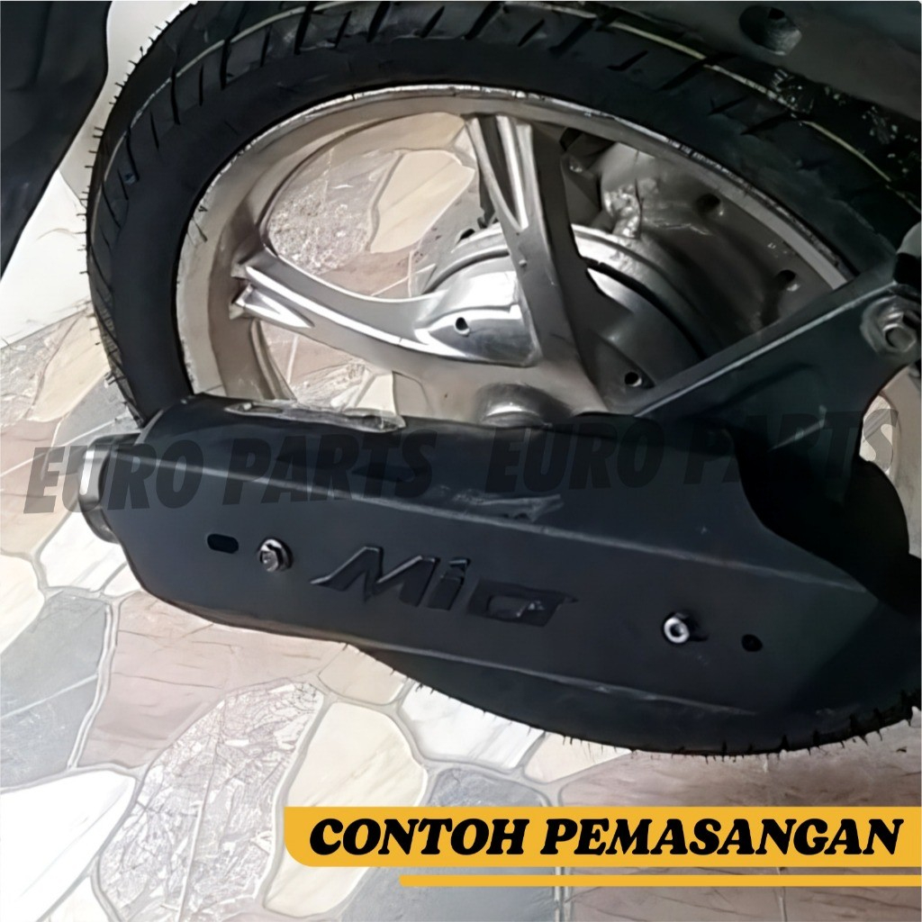 Jual TUTUP COVER KNALPOT mio MODEL SLIM UNTUK SEMUA MOTOR MIO SPORTY ...