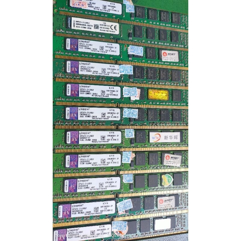 Jual Memory Long dimm Kingston DDR3 4GB 10600 1333 SINGLE side IC ...