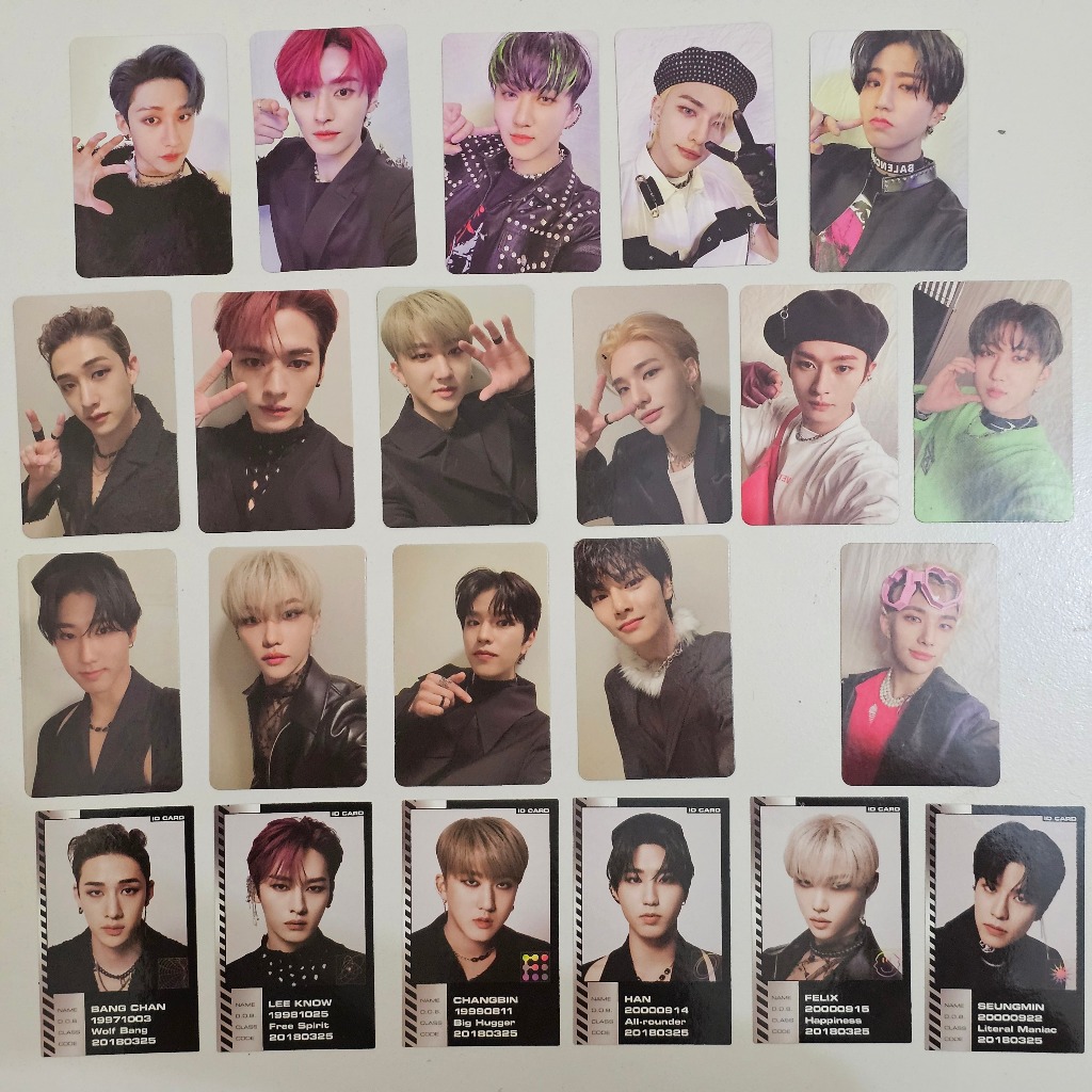 Jual [READY] Stray Kids ODDINARY Album Photocard SKZ PC Pcs MANIAC Blue ...