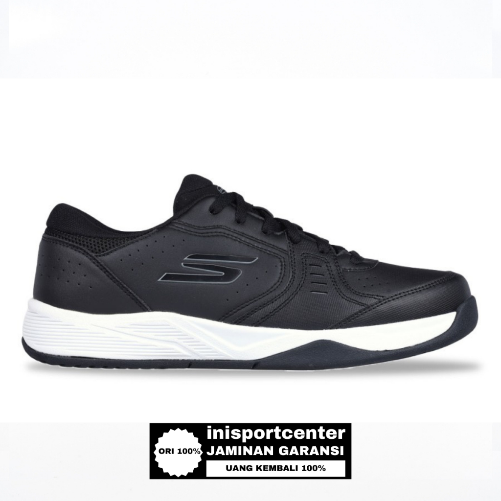 Jual Sepatu Badminton Skechers Viper Court Smash ORIGINAL 246072BKW ...