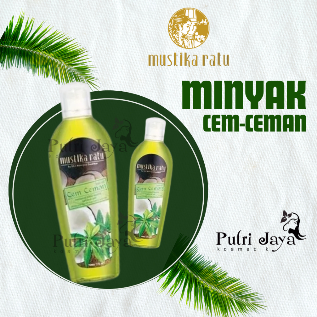 Jual MUSTIKA RATU Minyak Cem-Ceman | Penyubur Rambut | 75ml / 175ml ...
