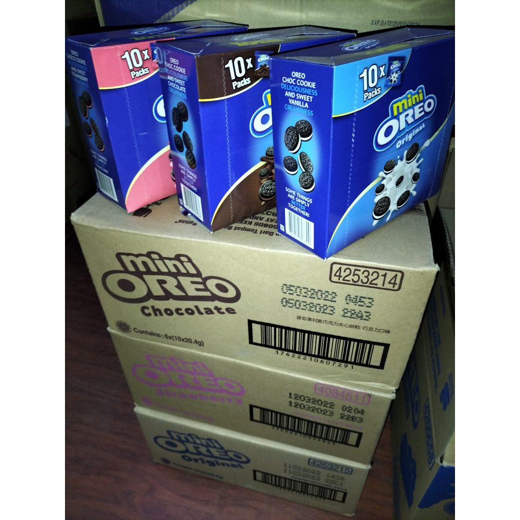 Jual MINI OREO BOX 20.4GR DUS ( 6 BOX ) | Shopee Indonesia