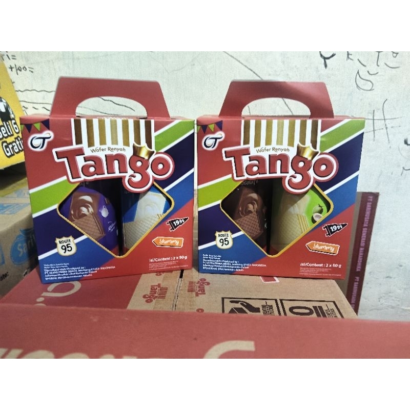 Jual tango wafer kaleng isi 2 | Shopee Indonesia