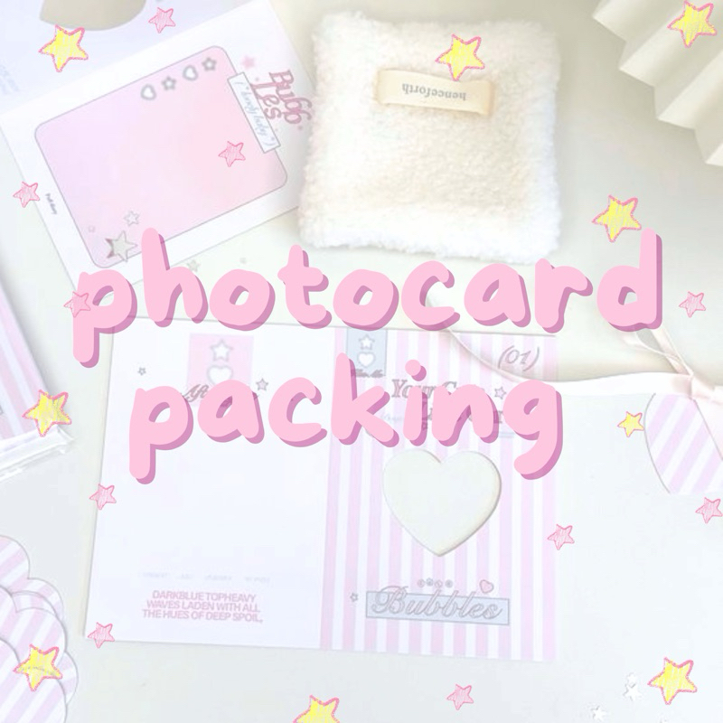 Jual [WAJIB CHECKOUT] PACKING PHOTOCARD THANK YOU CARD CUSTOM | Shopee ...
