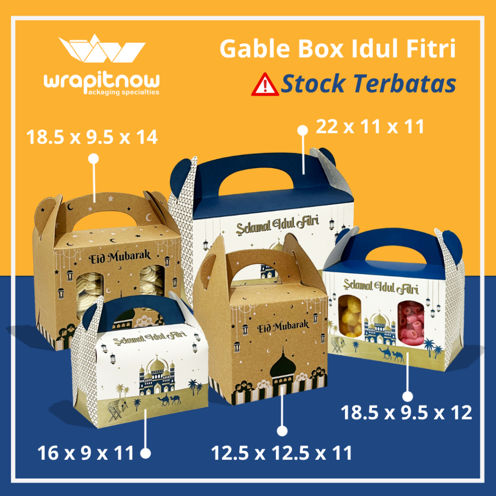 Jual Gable Box Lebaran Ivory Gable Toples Tabung Toples Bulat Box Hari ...