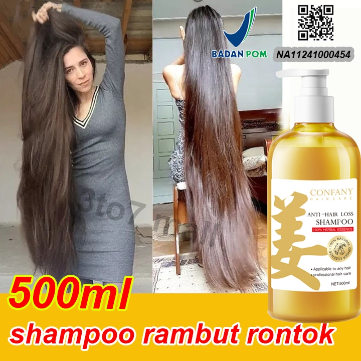 Jual shampoo rambut rontok rambut rontok perawatan 500ml Anti-rambut ...
