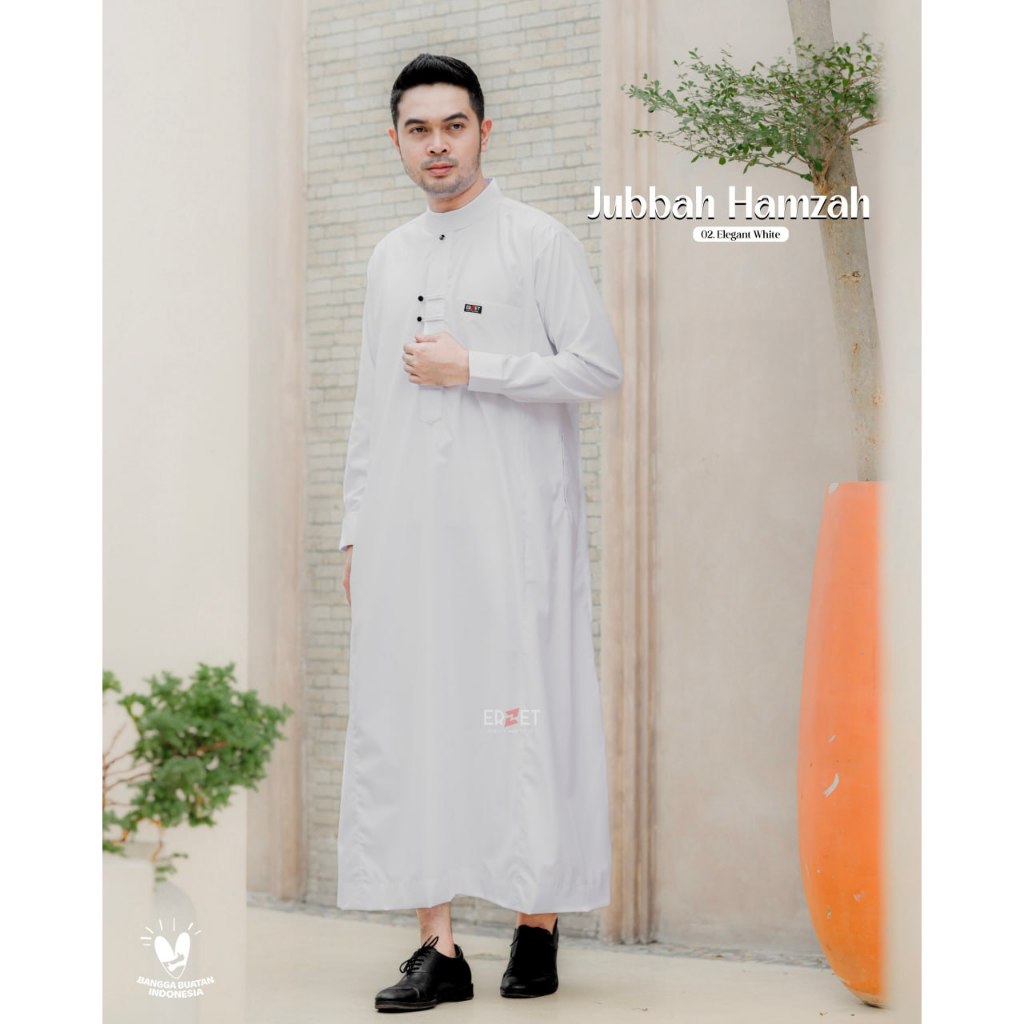 Jual Jubbah Hamzah Dan jubbah Omar Slim Fit Dewasa Cowok Lengan Panjang ...
