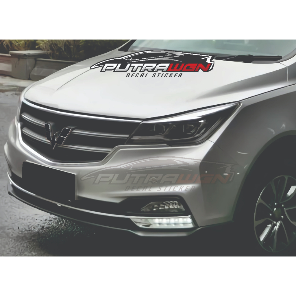 Jual STICKER LOGO WULING HITAM DOFF / GLOSY ( WULING CORTEZ 1.8 L ...